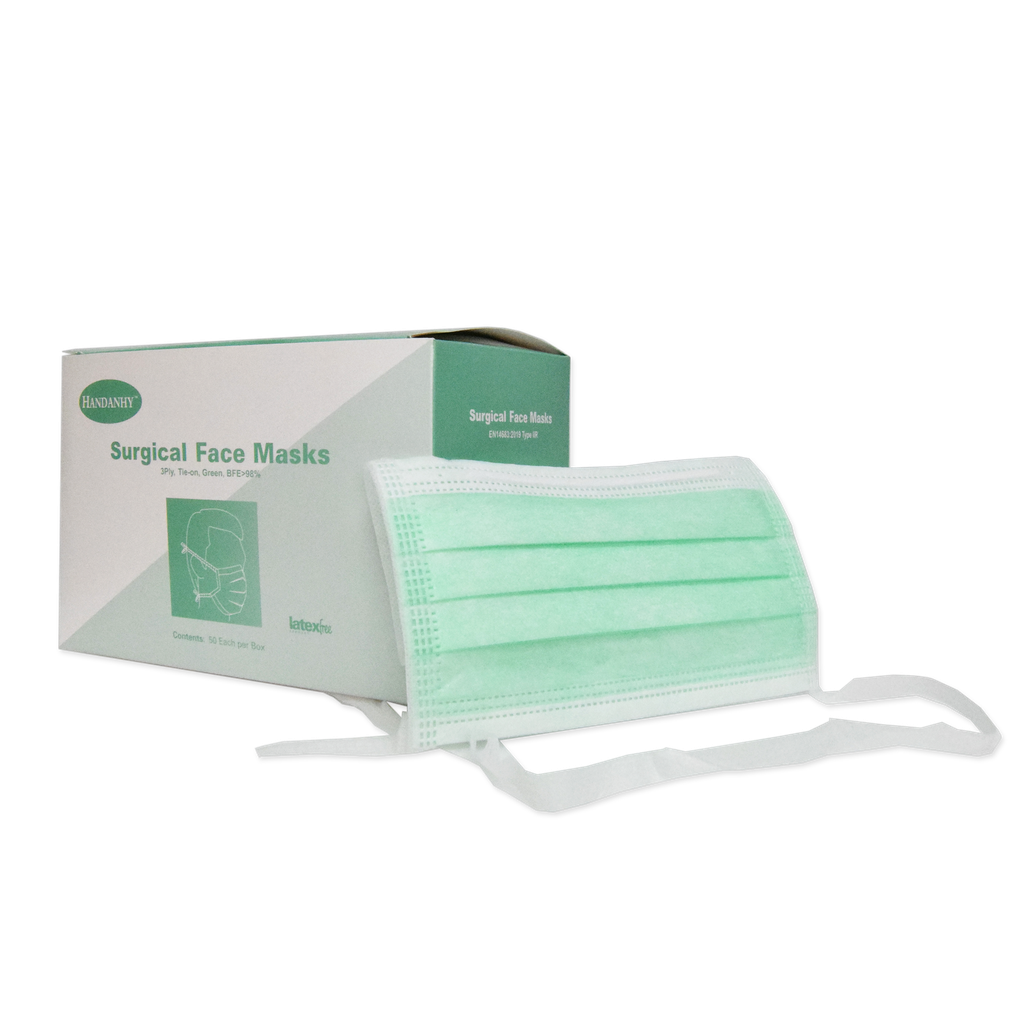 HY98F1 Surgical Face Masks 3-ply - Type IIR Certified | Handanhy